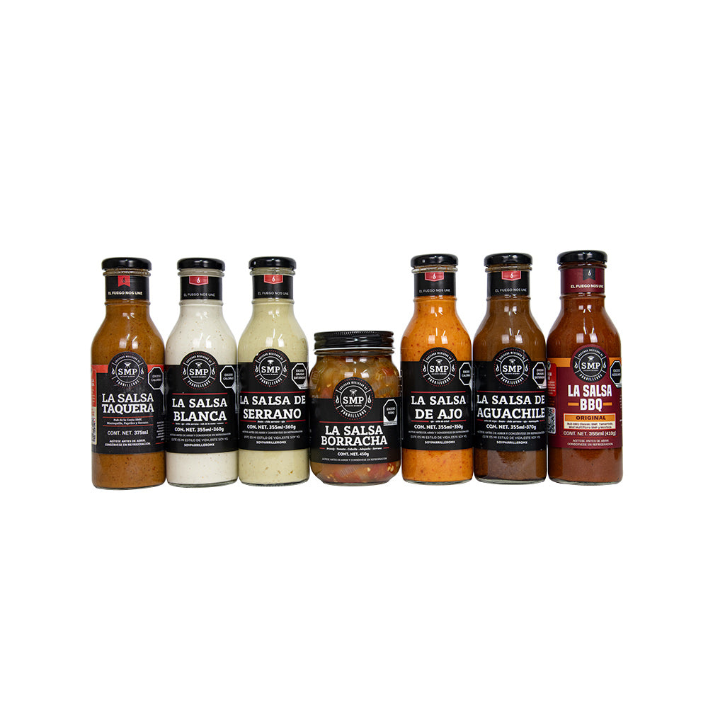 Kit Las Salsas SMP – Sociedad Mex. de Parrilleros