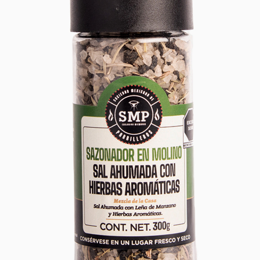Sazonador en molino Sal Ahumada con Hierbas Aromáticas – Sociedad Mex ...